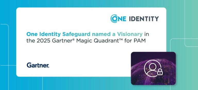 One Identity Safeguard Named a Visionary in the 2025 Gartner Magic ...
