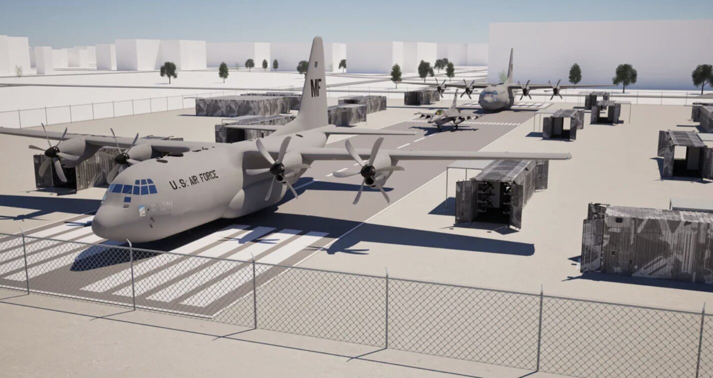 Forward Arming and Refueling Base for 100-250 Chopper and Drone Flights ...